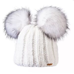 starling | Accessories | Starling Womens Cuddly Toque White Faux Fur ...